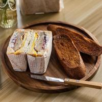 China Natural Wood Steak Plate 30cm Cutting Board Slate Baking Serving Tray Biodegradable for sale