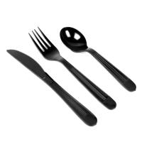 China Eco Friendly Biodegradable Disposable Plastic PP Fork and Spoon with Straight Style for sale