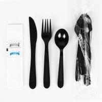 China Disposable Swan Yellow Plastic Spoon Fork for Cake and Dessert Multi Color Customized for sale