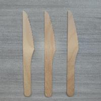China Customized Eco-Friendly Disposable Wooden Knife Fork Spoon Set 15.8cm for Camping for sale
