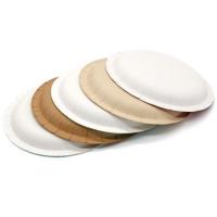 China Eco-Friendly Disposable Paper Oval Plates 2.9g for Birthday Party Supplies Sturdy Non-Slip for sale
