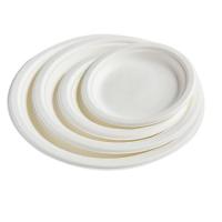 China Eco-Friendly Disposable Paper Oval Plates 2.9g for Birthday Party Supplies Sturdy Non-Slip for sale