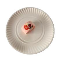 China Eco-Friendly Disposable Paper Plate 2.9g Sturdy Non-Slip 1000pcs per Carton for sale