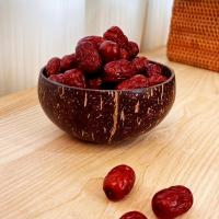China Natural Coconut Shell Bowl 10000 MOQ Eco Friendly Biodegradable Food Grade Fruit Yogurt Bowl for sale
