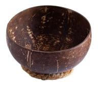 China Natural Coconut Shell Bowl 10000 MOQ Eco Friendly Biodegradable Food Grade Fruit Yogurt Bowl for sale