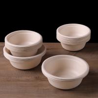 China Customization for Eco-Friendly Disposable Tableware Bowl Made from Sugarcane Bagasse for sale