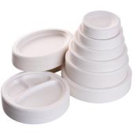 China Greaseproof Disposable Paper Plates 1000pcs Bulk for Fruit Food Serving Sturdy Non Slip for sale