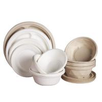 China Kraft Paper Disposable Food Containers Snack Sushi Plate 1000pcs per Carton 2.9g Net Weight for sale