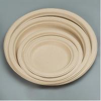 China Kraft Paper Disposable Food Containers Snack Sushi Plate 1000pcs per Carton 2.9g Net Weight for sale