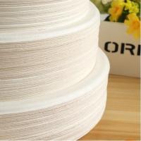 China Biodegradable Bagasse Round Paper Plates 2.9g Disposable Eco Friendly Tableware for sale