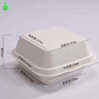 China Hamburg Lunch Box Eco-Friendly Biodegradable Hand Drawn Cake Roll Initial Payment for sale