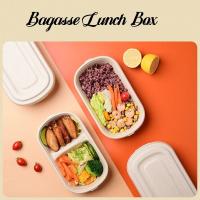 China Eco Friendly Disposable Bagasse Bowl 500 1000ml Biodegradable Food Container for sale