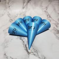 China Food Grade Paper Ice Cream Cone Sleeve 1000pcs Custom Logo Eco Friendly Packaging for sale