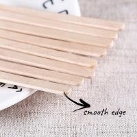 China Eco-Friendly Wood Coffee Stirrer 14cm 19cm Biodegradable Disposable Stir Sticks for sale