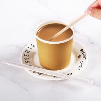 China Eco-Friendly Wood Coffee Stirrer 14cm 19cm Biodegradable Disposable Stir Sticks for sale