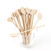 China Natural Custom Wood Coffee Tea Stirrer Sticks Biodegradable Individually Eco-friendly for sale