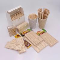 China Disposable Wooden Round Head Coffee Stirrer 15cm 100pcs per Bag Eco Friendly for sale