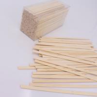 China Disposable Wooden Round Head Coffee Stirrer 15cm 100pcs per Bag Eco Friendly for sale