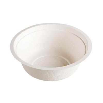 China Eco Friendly Biodegradable Bagasse Salad Bowl with Lid 12 oz Disposable Party Bowl for sale