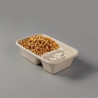 China Disposable Cat Bowl 220ml Eco Friendly Biodegradable Paper Pet Food Bowl for Outdoor Use for sale