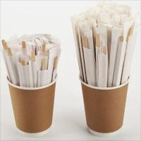 China Eco Friendly Flat Wooden Coffee Stirrers 110mm 140mm Disposable Biodegradable Stir Sticks for sale