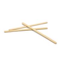 China Eco Friendly Flat Wooden Coffee Stirrers 110mm 140mm Disposable Biodegradable Stir Sticks for sale