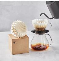 China 210*89mm Paper Cup Drip Type Hand Brewed Paper Coffee Filter for Customized Request for sale