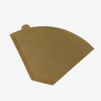 China Food Grade Heat Seal Coffee Filter Paper for V60 Dripper 100 Pieces Biodegradable for sale