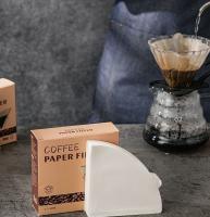 China Flexographic Printing Disposable Food Grade Filter Paper for Coffee Tea Paper Filter for sale