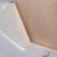 China Sector Shape Coffee Filter Paper 14.5x10cm 16x11.5cm for V60 Dripper Biodegradable for sale