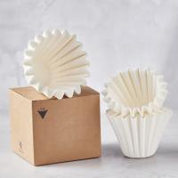 China White Natural Brown 1-4 4-8 8-12 Cup V60 Coffee Filter Paper Biodegradable Eco-Friendly for sale