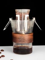 China Durable Ear Hanging Coffee Filter Paper with Portable Drip Type Hand Washed Filter Bag for sale