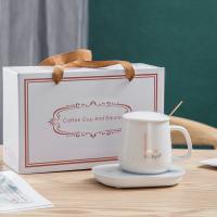 China Ceramic Coffee Mug Automatically Heated 55 Degrees Thermostat Cup for Your Relaxation for sale