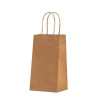 China Custom Thickened Paper Gift Bag for Clothing Store Takeaway 100pcs per Bag for sale