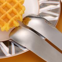 China 304 Stainless Steel Gold Silver Cutlery Set 4 Piece Fork Spoon Ice Cream Scoop for Home Hotel Restaurant for sale