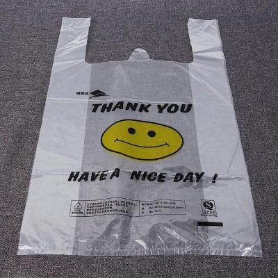 China PE Material Custom Barrier Plastic Bag with Handle 60x50x30 cm Moisture Proof Food Packaging for sale