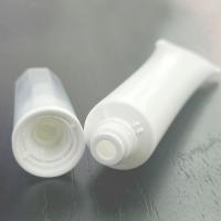 China Custom 50g to 150g Cosmetic Plastic Tube with Bamboo Cover Screen Printing for sale