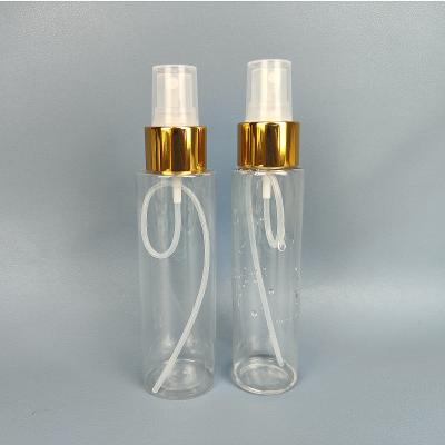 China Custom Color Travel Lotion Bottle 100ml Suede Frosted Plastic Flip Top Refillable Cosmetics Packaging for sale