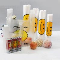 China PE Household Plastic Bag for Food Shopping Customized Thank You Printing 100pcs per Bag Carton Packing for sale