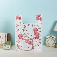 China PE Plastic Vest Bags for Supermarket Shopping 32x20x10 cm Custom Size Available for sale