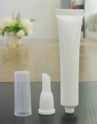 China 19-Bristle Brush Head Blank Hose 10g 20g Plastic Cosmetic Tube Custom Color for sale