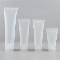China Frosted Matte Clear Plastic Tube 30ml for Facial Cleanser Hand Cream Personal Care Packaging for sale