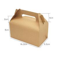 China Custom Food Grade Cake Cookie Paper Box with Handle 51cm 47cm 40cm for sale