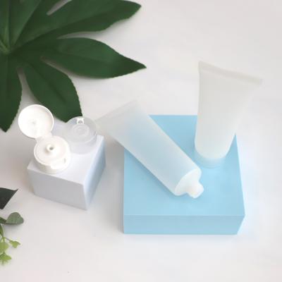 China Empty Plastic Soft Squeeze Eye Cream Tube 30ml 50ml Airless Pump Skin Care Packaging for sale