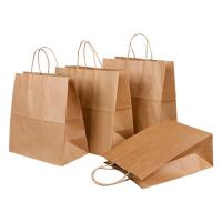 China Custom Kraft Paper Shopping Bag 57x42x37 cm OEM Eco-Friendly Durable for sale