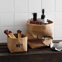 China Oil Proof Kraft Paper Laminate Bag 18x11x32 cm Square Bottom Cake Bread Takeaway Packaging for sale