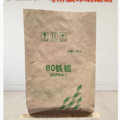 China Customized 5kg Paper Plastic Composite Bag with Thick Chemical Particles Supports Printing for sale