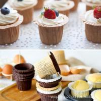 China Customization Flexographic Printing Temperature Resistant Oven Baking Cup Mafen Cup/Muffin Cup for sale