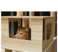 China Sisal Cat Scratching Post Multi-Layer Cat Jumping Platform and Low Energy Consumption for sale