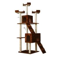 China Customized Flannel Cat Tree Climbing Frame and Scratcher M Size 200pcs MOQ for sale